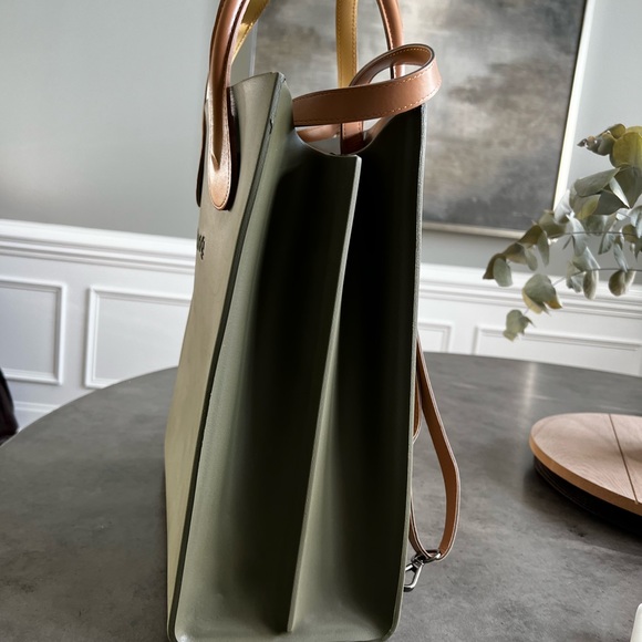 Bags | O Bag Olive Green Backpack | Poshmark
